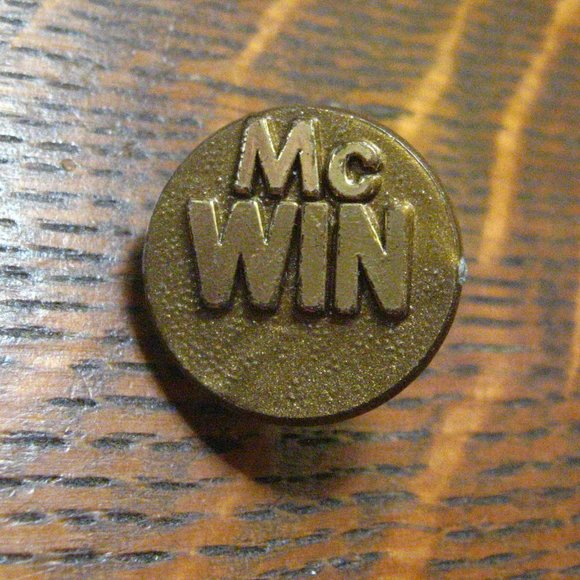 McDonald's | Accessories | Mcdonalds Mcwin Lapel Pin | Poshmark